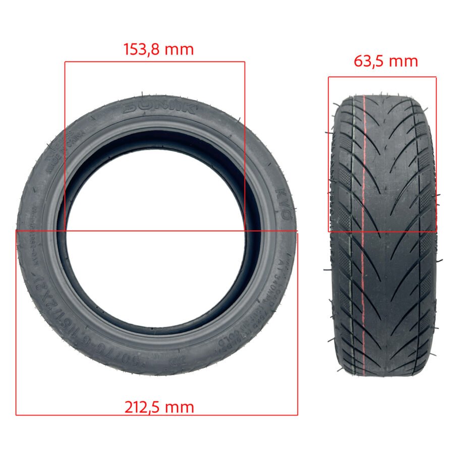Neumático Neumático 50/75-6.1 (8,5×2) Cityroad Tubeless [Suniik ...